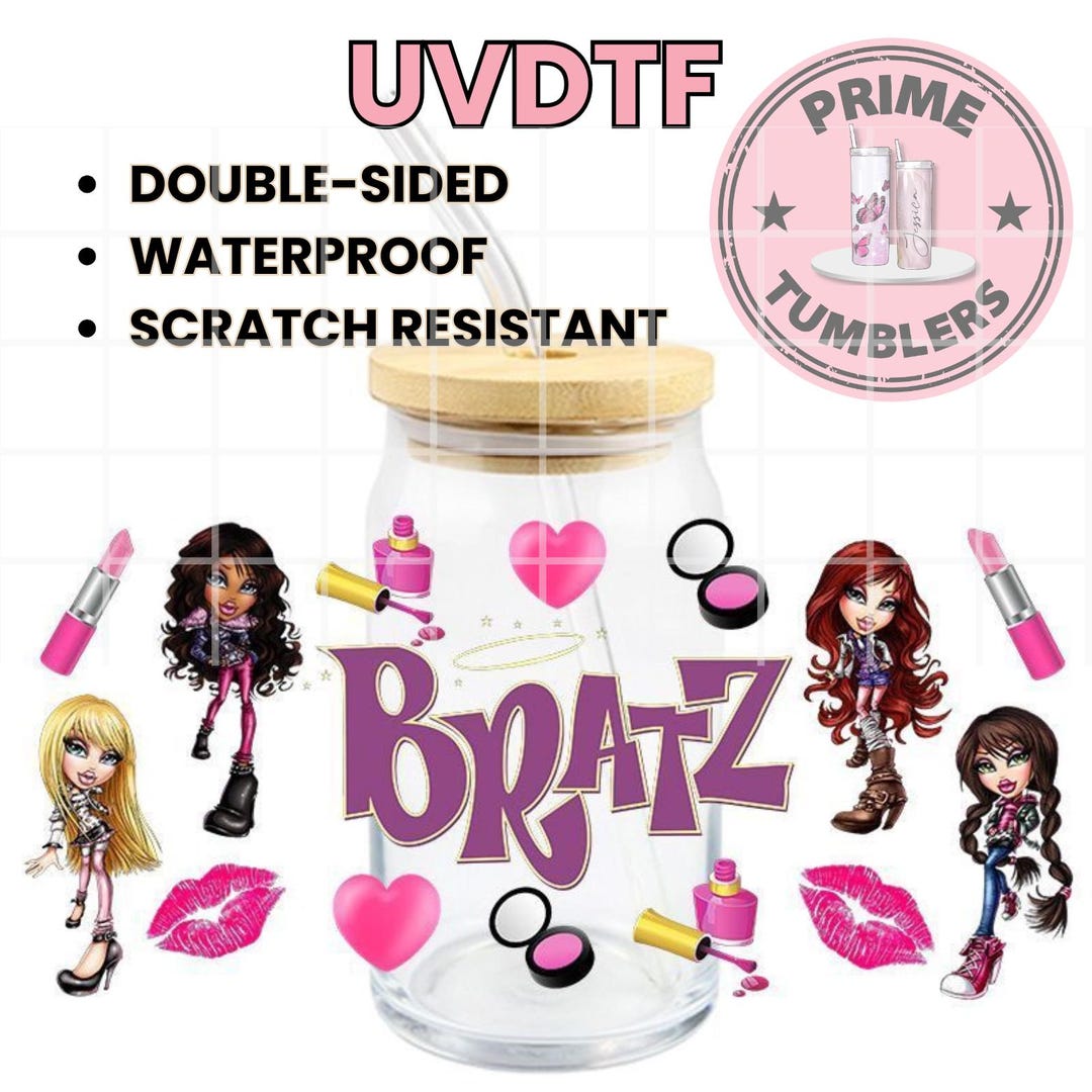 Bratz Dolls Make up Girls UVDTF Cup Wrap - Etsy