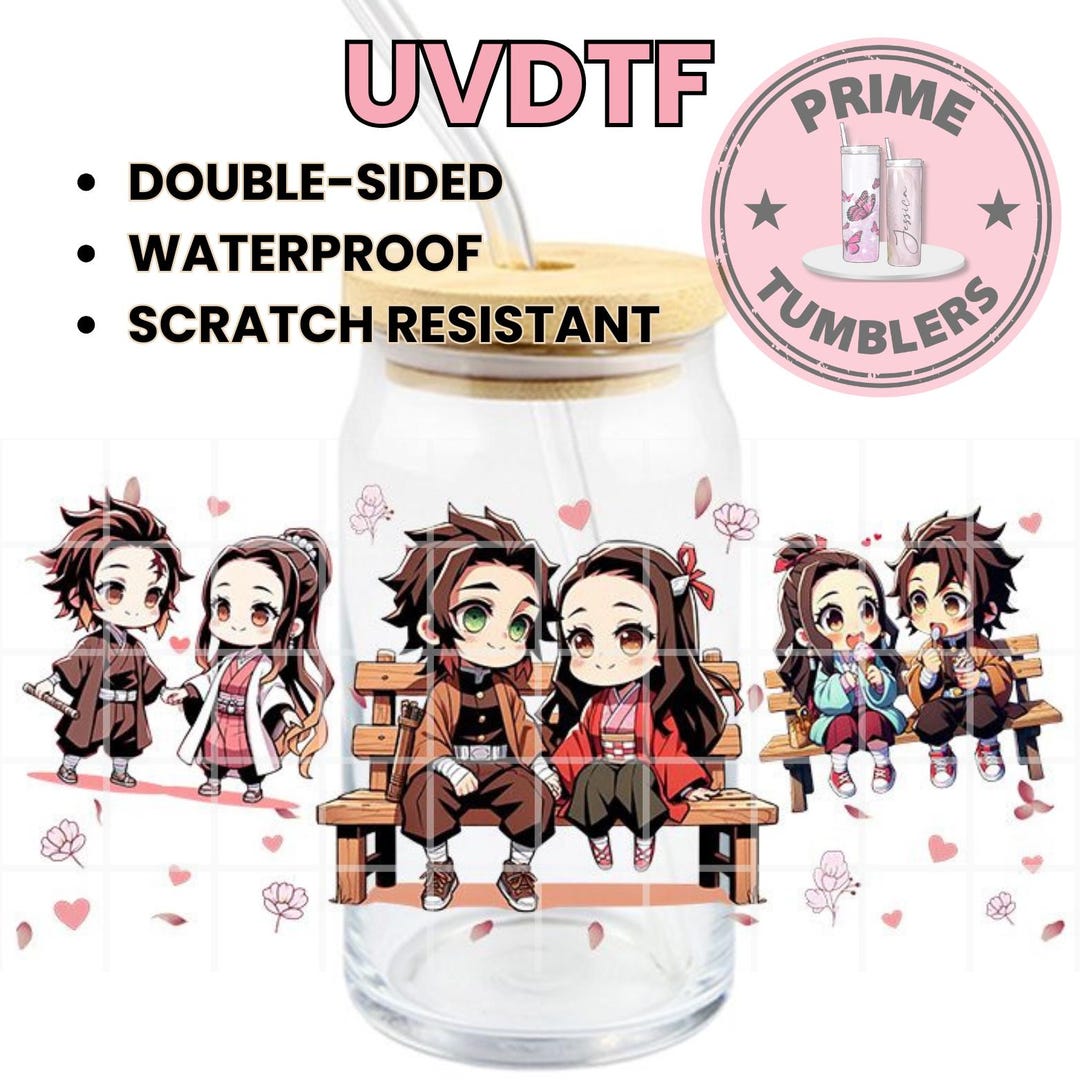 Demon Slayer UVDTF Cup Wrap - Etsy