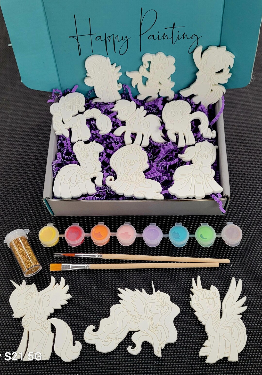 My Little Pony Painting Kit/my Little Pony Party/my Little Pony Gift ...