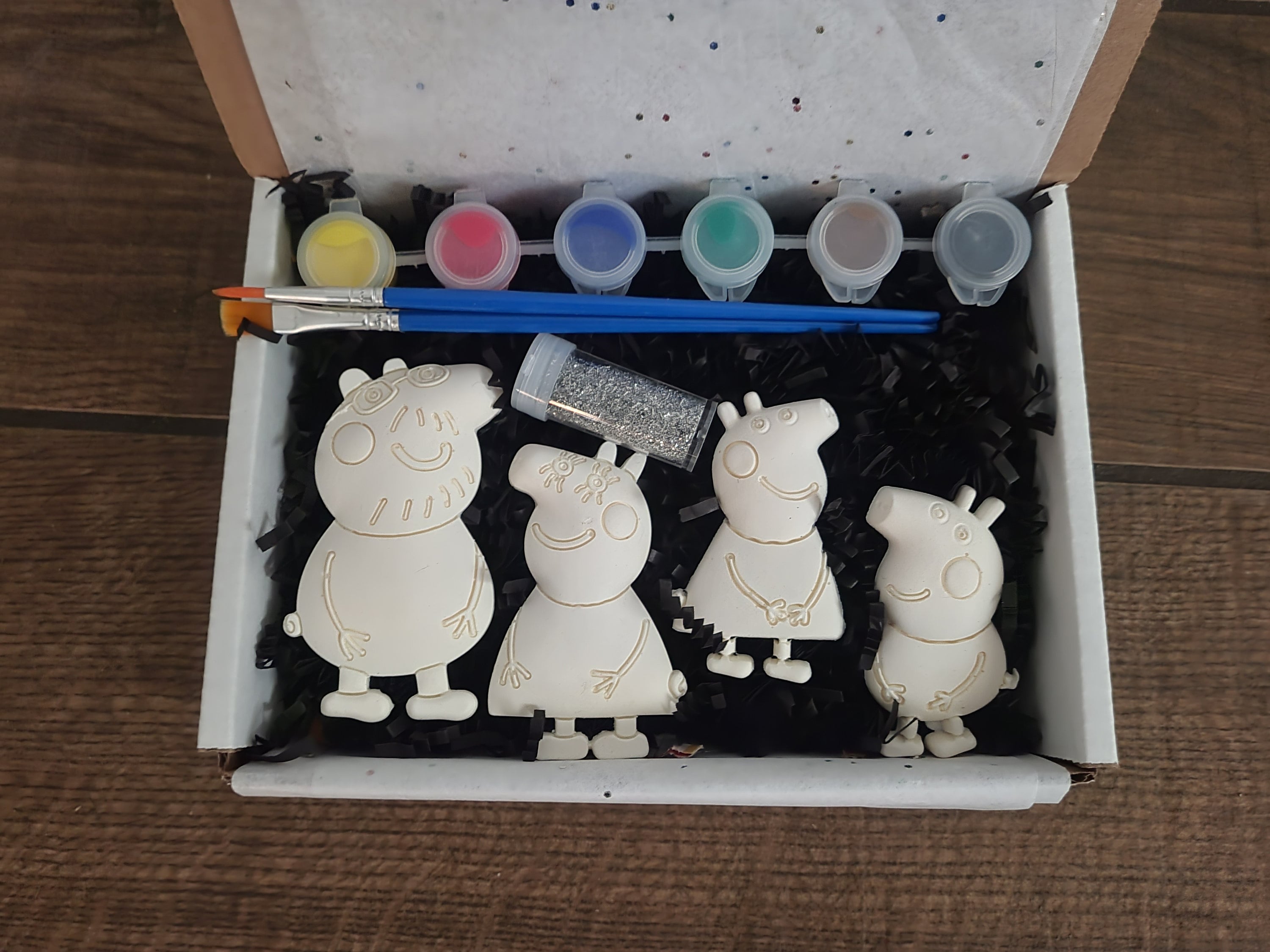 Peppa Pig Painting Box/peppa Pig Gift Idea/toddler Gift - Etsy