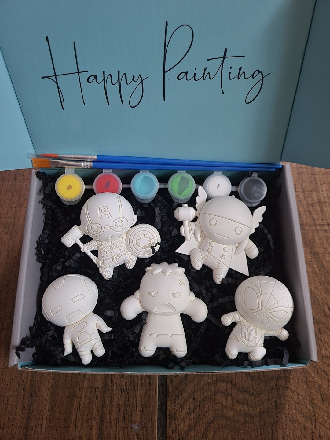 Avenger Painting Kit/avenger Gift Idea/avenger Party/gift for Kids/diy ...