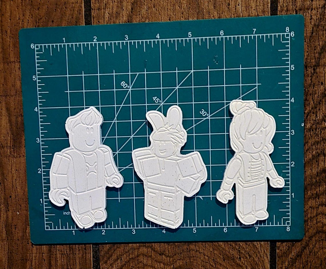 Roblox Painting Party Favor Kit: Resin Molds, Brush & Paints - Etsy