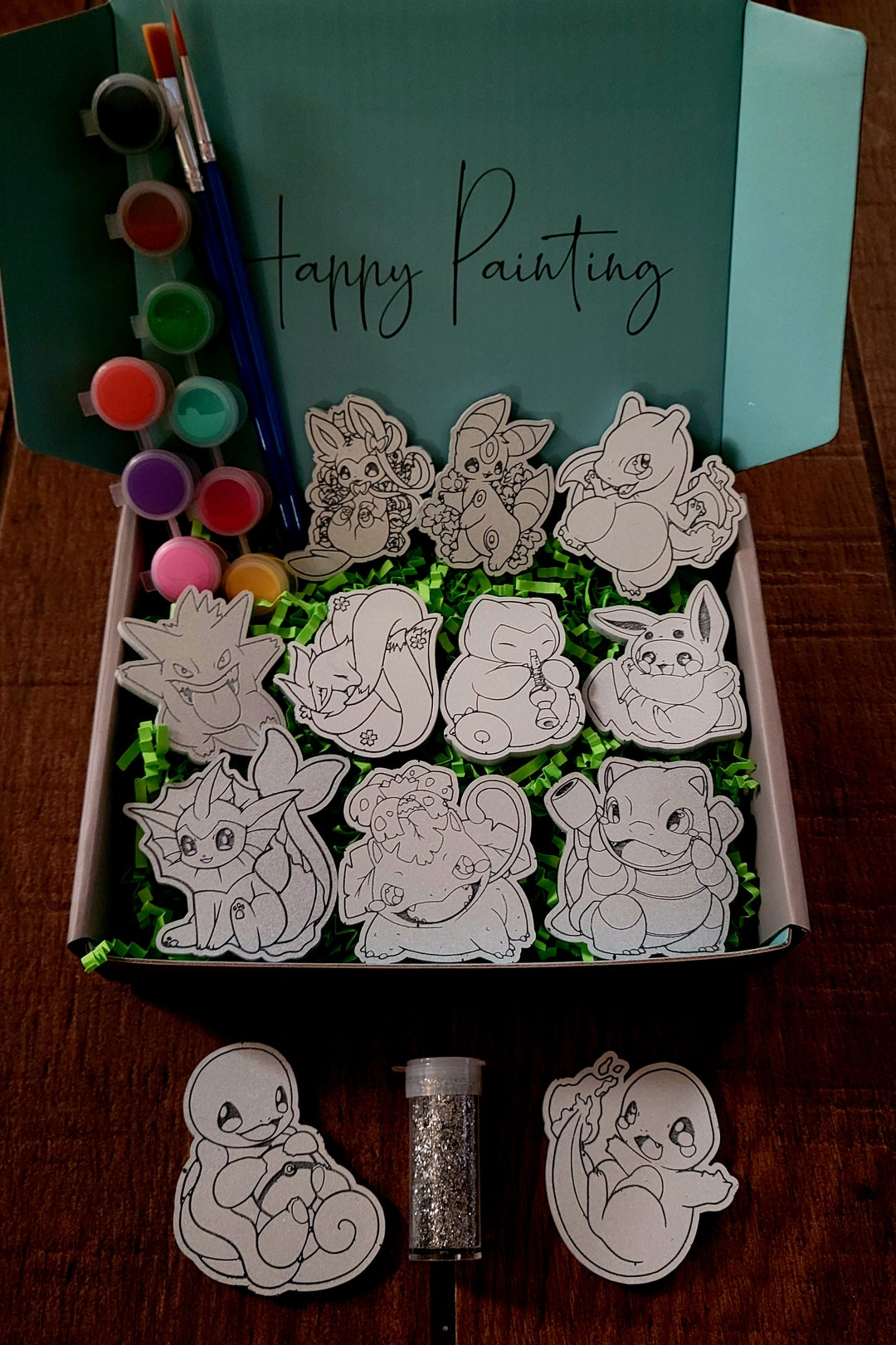 Pokemon Painting Kit/pokemon Gift Idea/pokemon Party/gift for Kids/diy ...