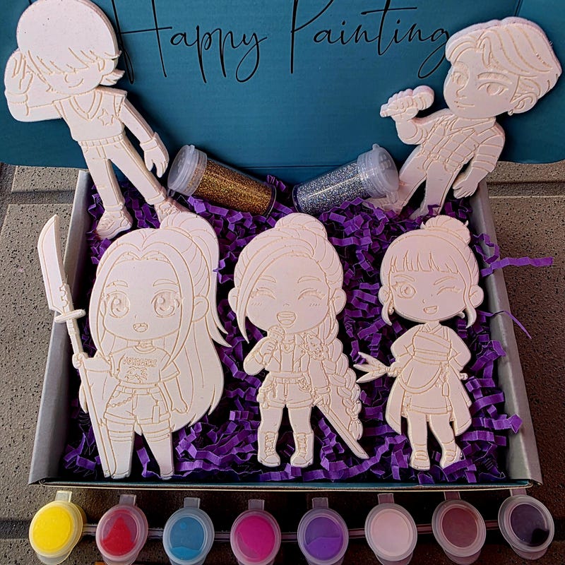 Demon Hunter Magnets - Etsy