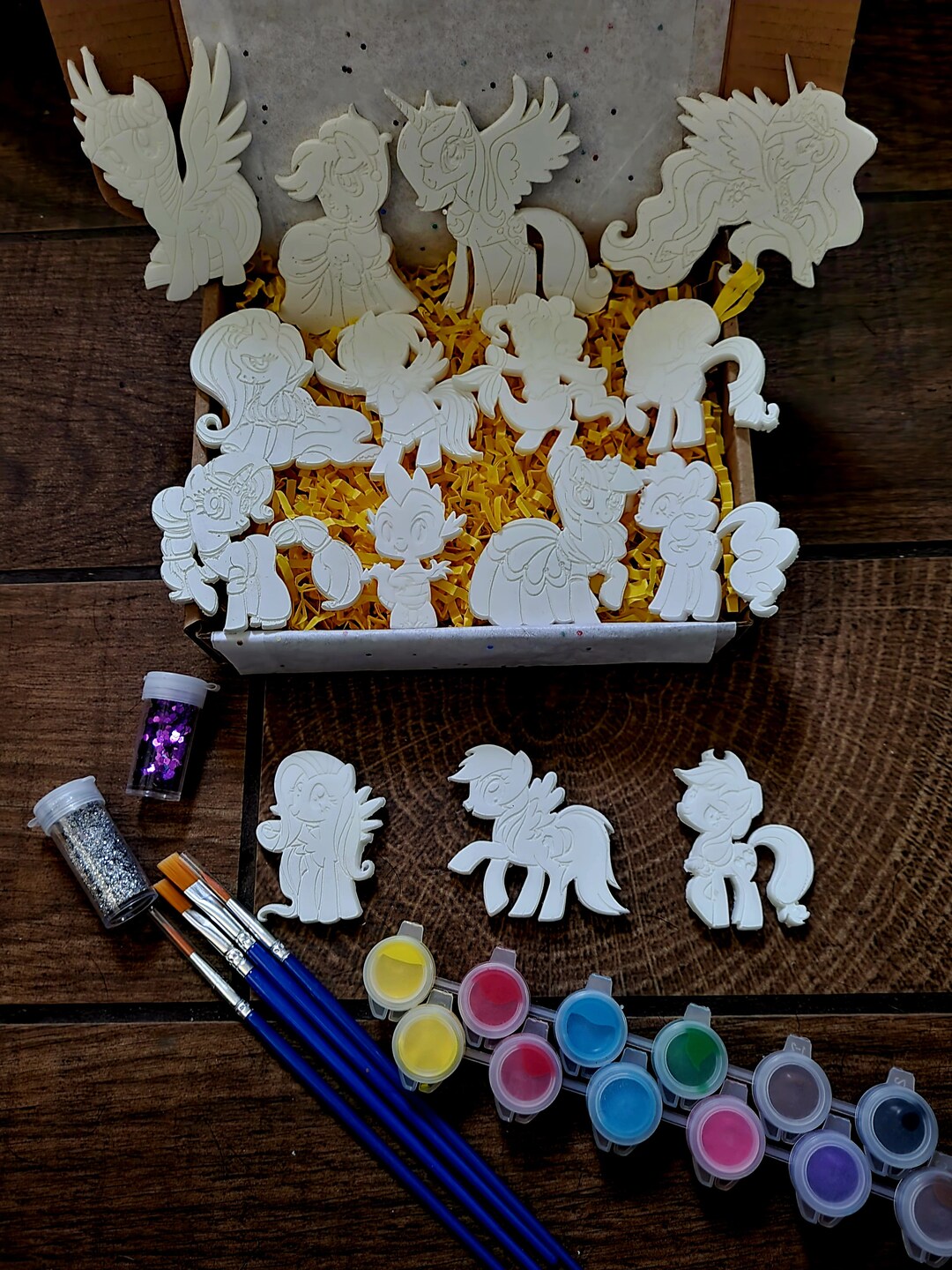 My Little Pony Painting Kit/my Little Pony Party/my Little - Etsy