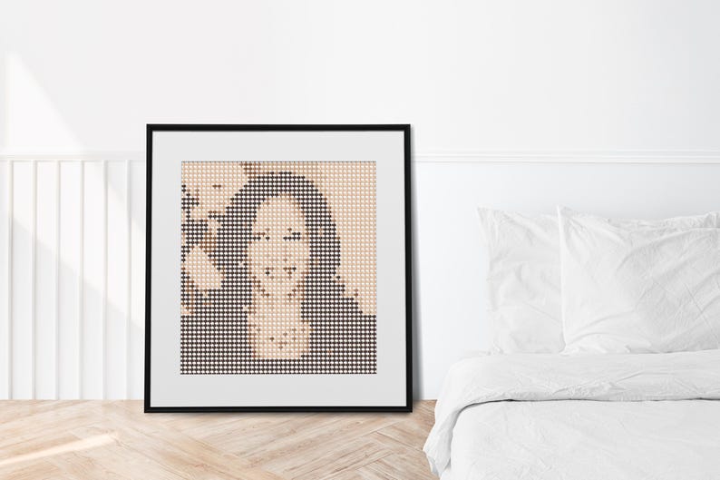 Emoji Mosaic of Kamala Harris Thumbs Down Emoji Edition Giclée Print ...
