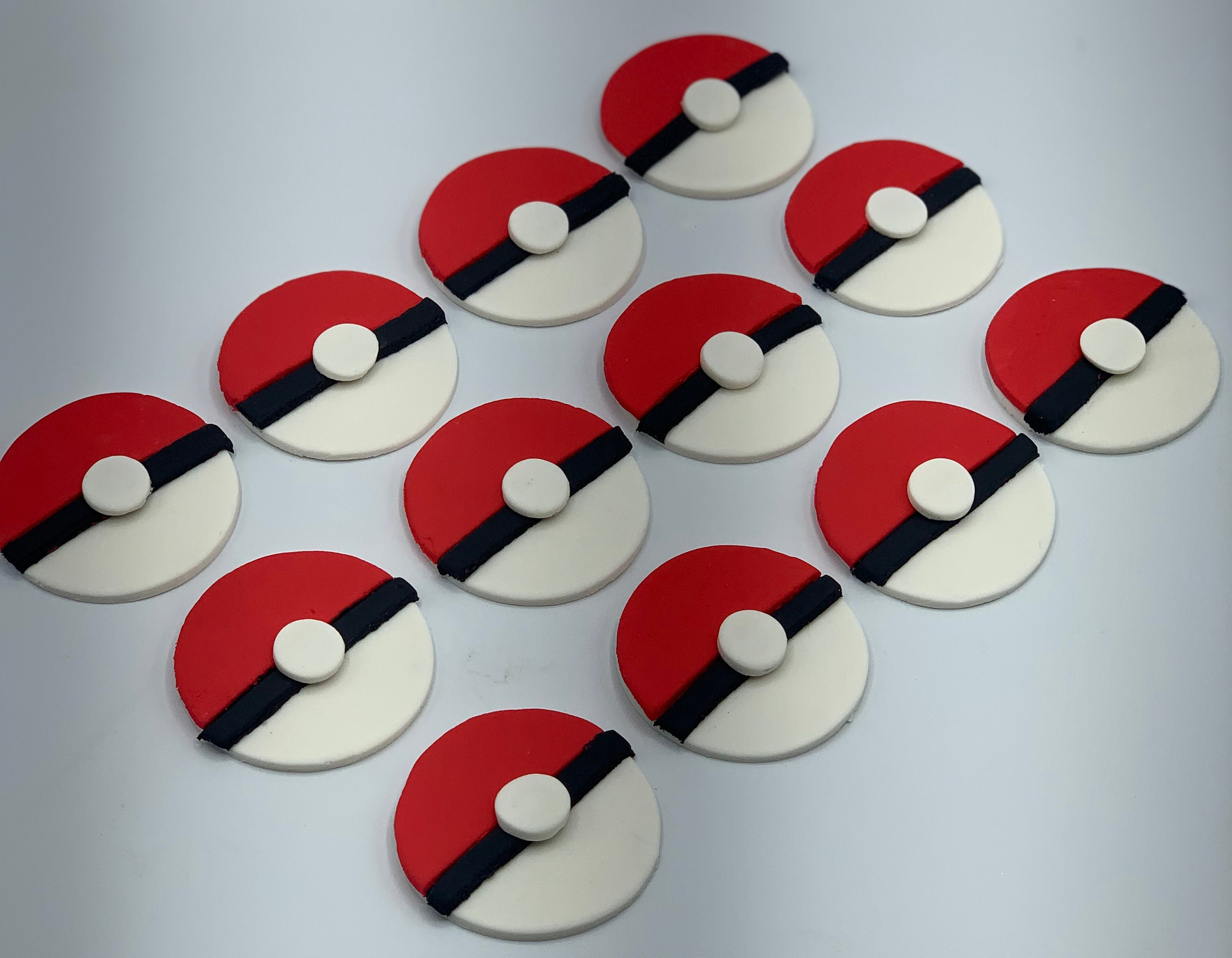 Pokémon Fondant Toppers, Pokémon Cupcake Toppers, Pokémon Birthday ...