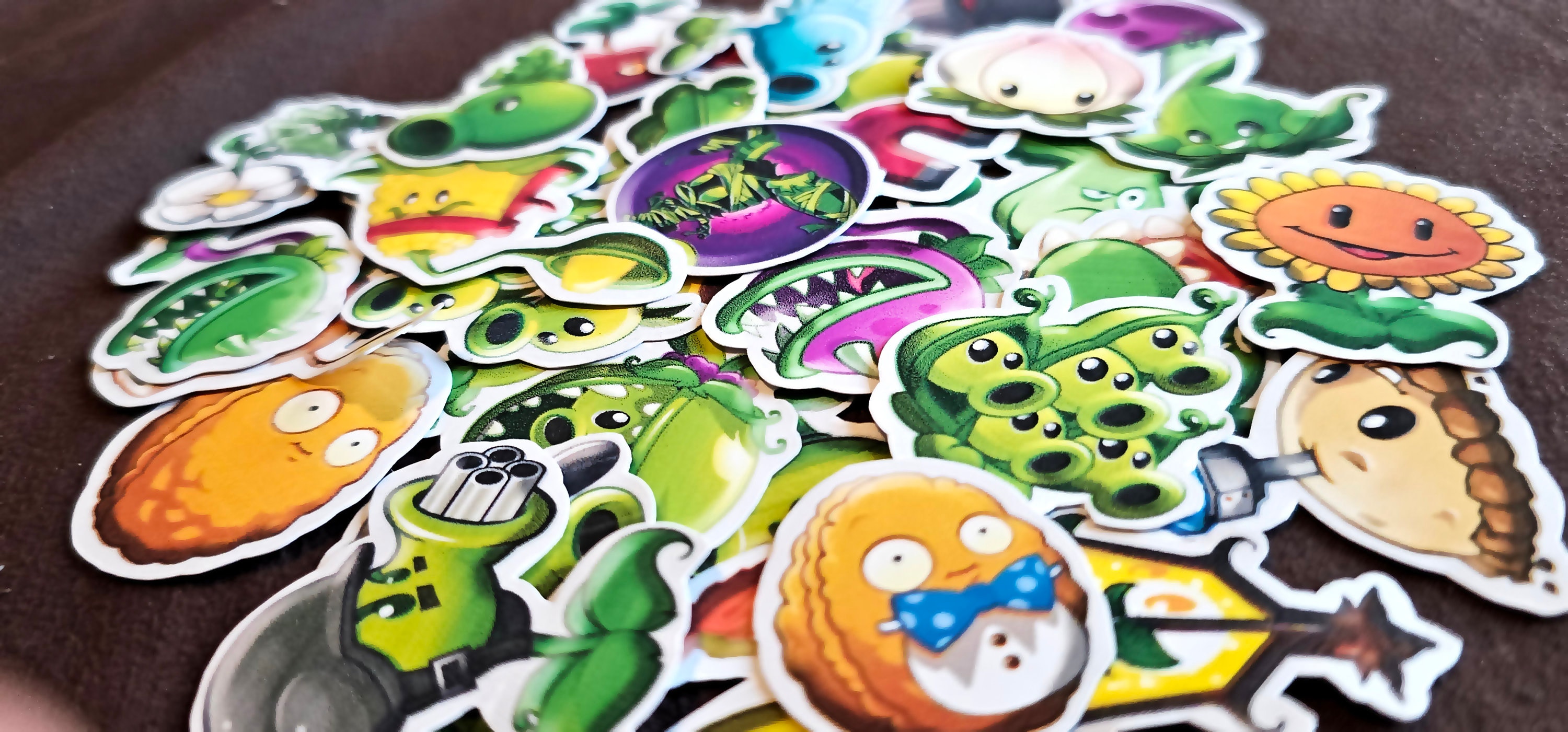 Plants Vs Zombies Stickers, Plants Only Pack of 32, Stickers for Kids ...