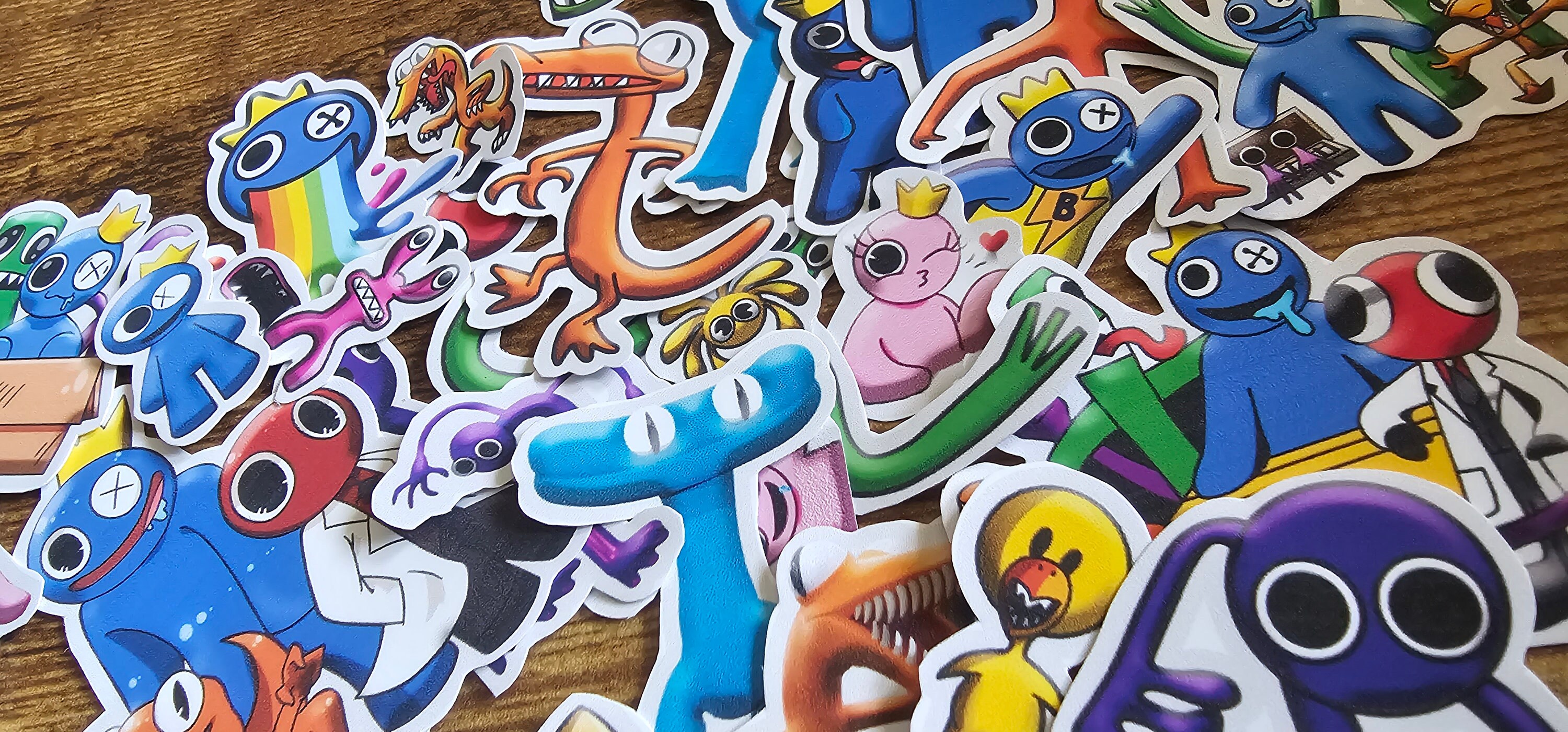 Rainbow Friends Stickers Pack of 33 , Stickers for Kids - Etsy