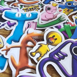 Rainbow Friends Stickers Pack of 33 , Stickers for Kids - Etsy