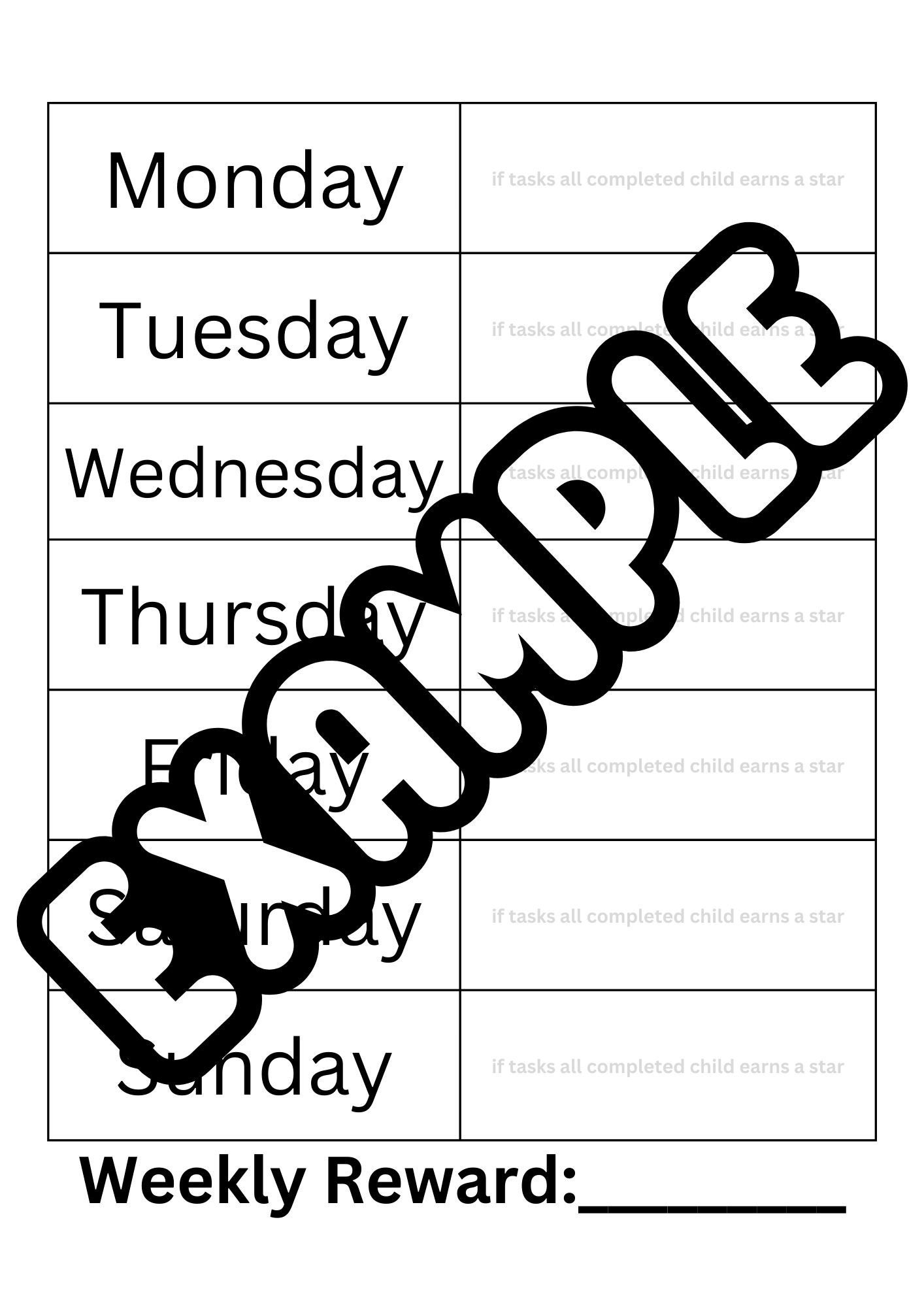 Digital Visual Schedule for Children With ADHD. - Etsy