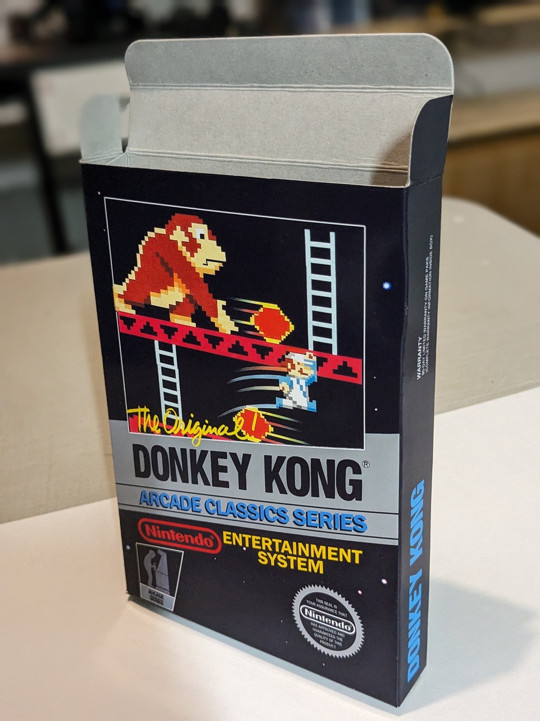 Donkey Kong Arcade Classics Replacement Box - Nintendo NES - Highest ...