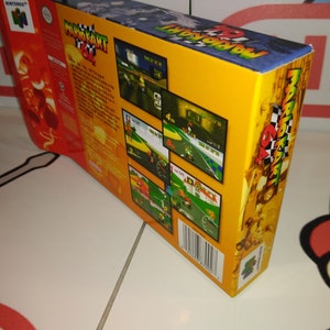Mario Kart 64 Replacement Box - N64 Nintendo 64 - Highest Quality Boxes ...