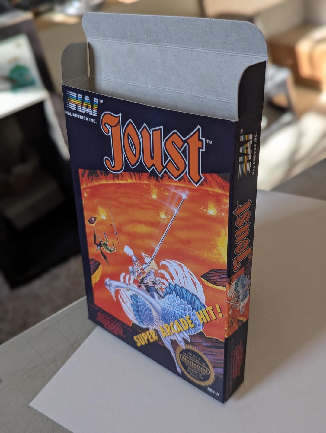 Joust Replacement Box - Nintendo NES - Highest Quality Boxes in the ...
