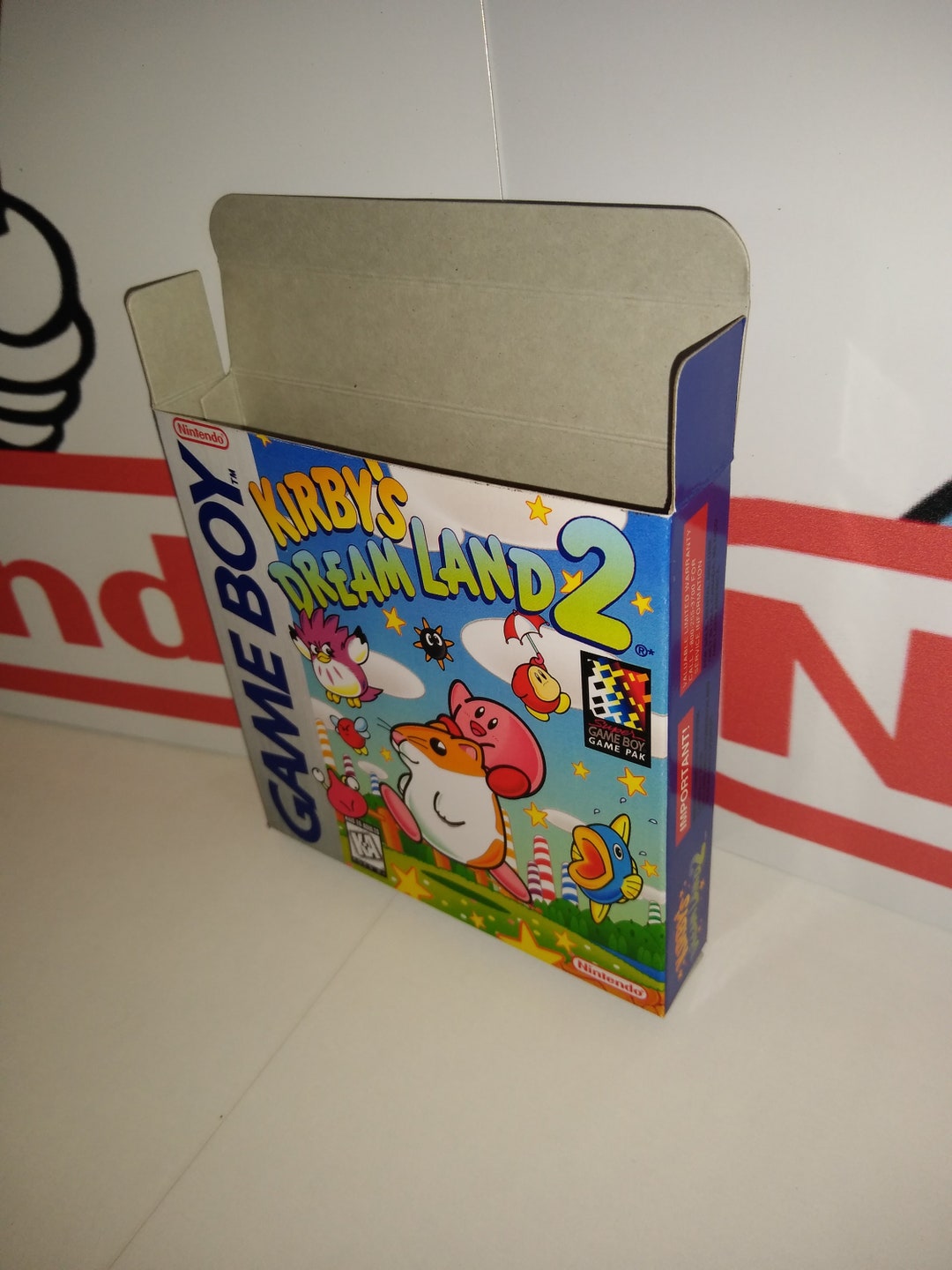 Kirby's Dream Land 2 Replacement Box - Nintendo Game Boy - Highest ...