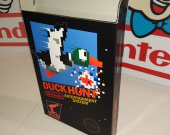 Nintendo Nes Super Mario Bros & Duck Hunt Box - Etsy