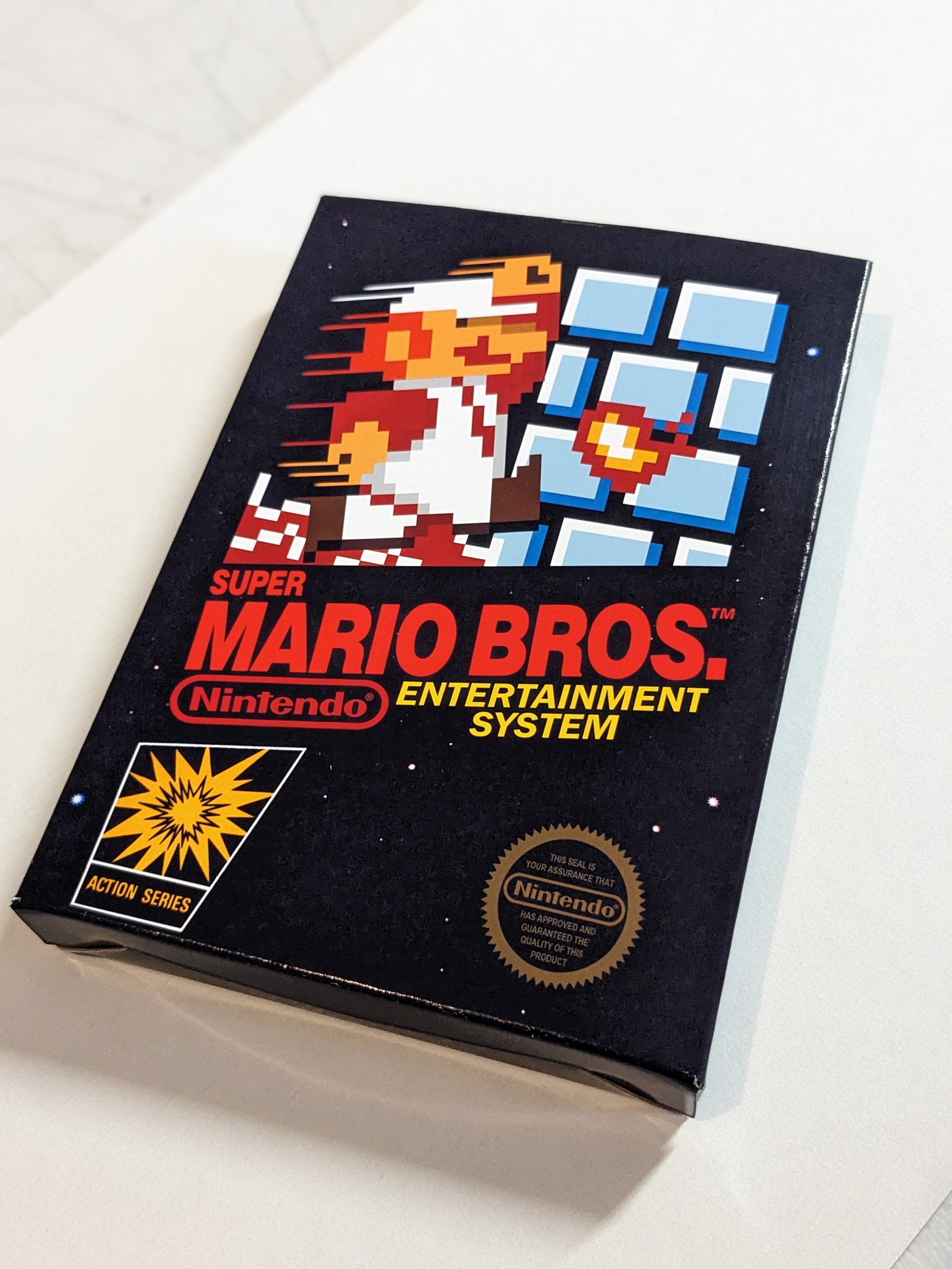 Super Mario Bros. Replacement Box - Nintendo NES - Highest Quality ...