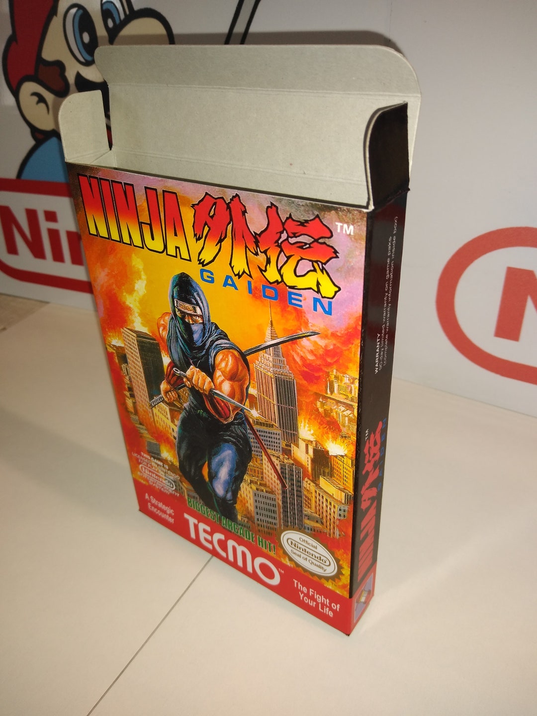 Ninja Gaiden Replacement Box - Nintendo NES - Highest Quality Boxes in ...