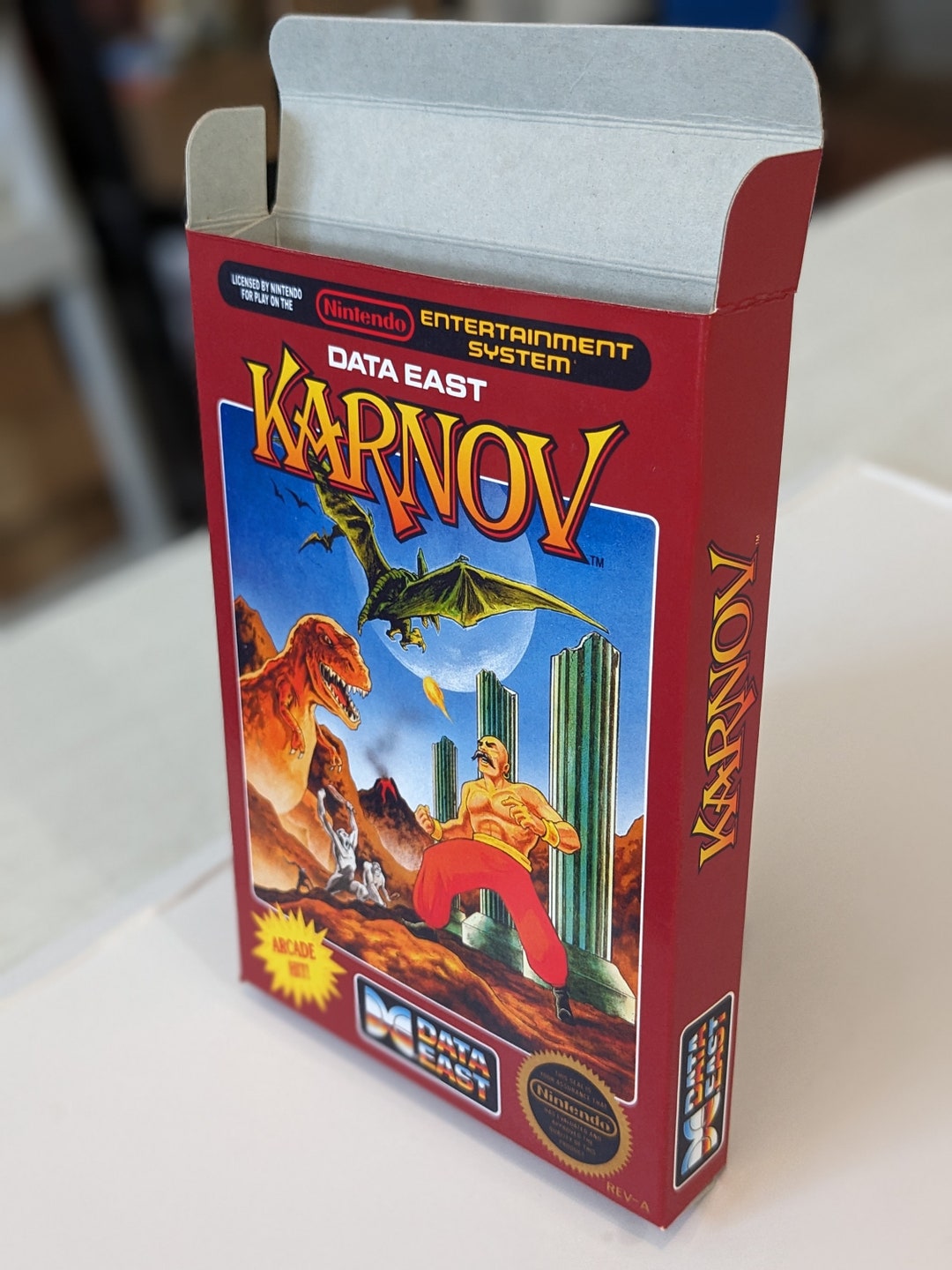 Karnov Replacement Box - Nintendo NES - Highest Quality Boxes in the ...