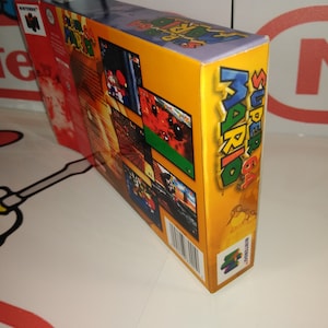 Super Mario 64 Replacement Box - N64 Nintendo 64 - Highest Quality ...