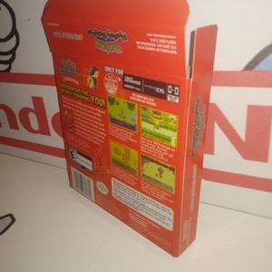 Pokemon Mystery Dungeon Red Rescue Team GBA Replacement Box - Pokémon ...