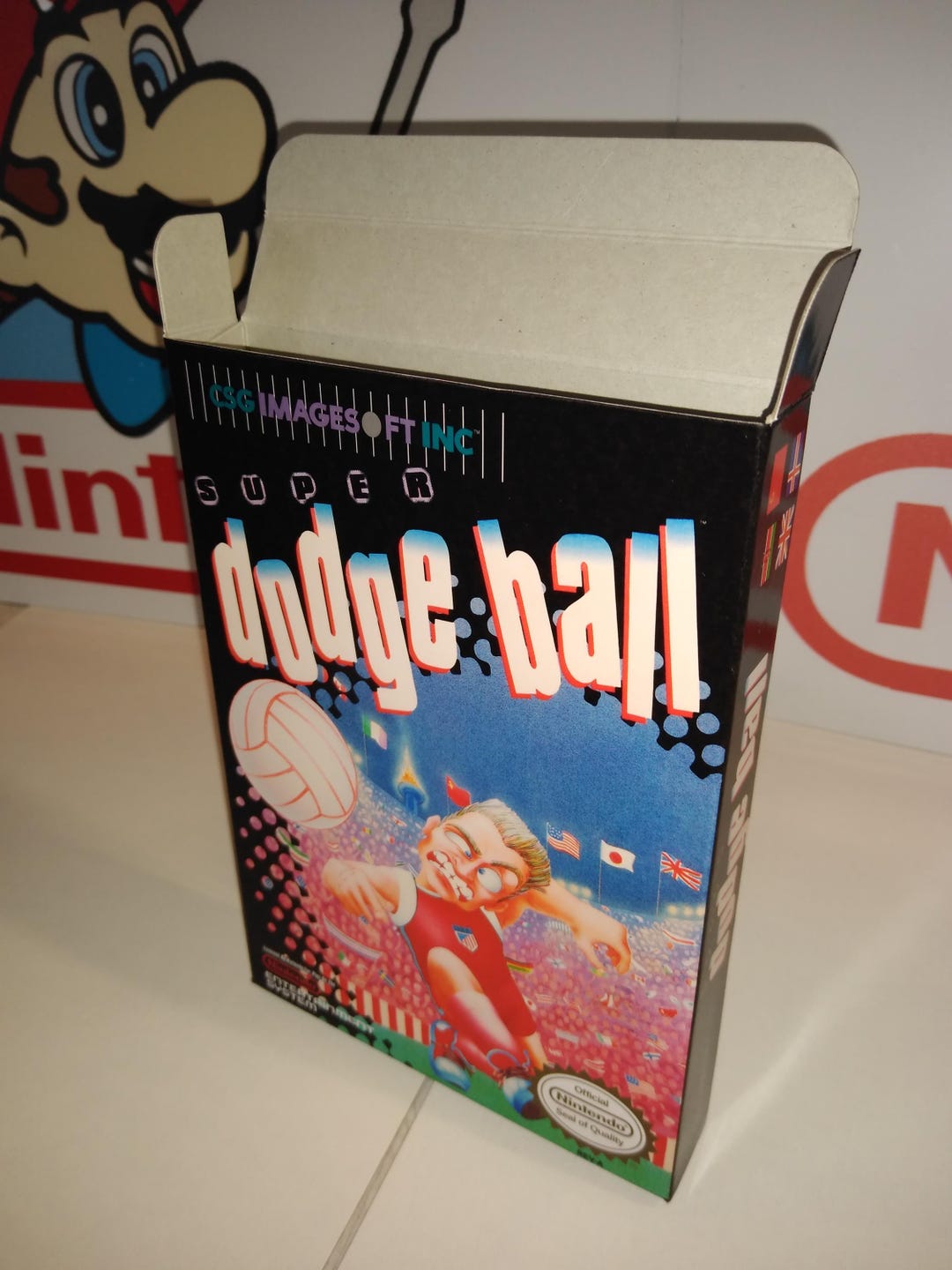 Super Dodgeball Replacement Box - Nintendo NES - Highest Quality Boxes ...