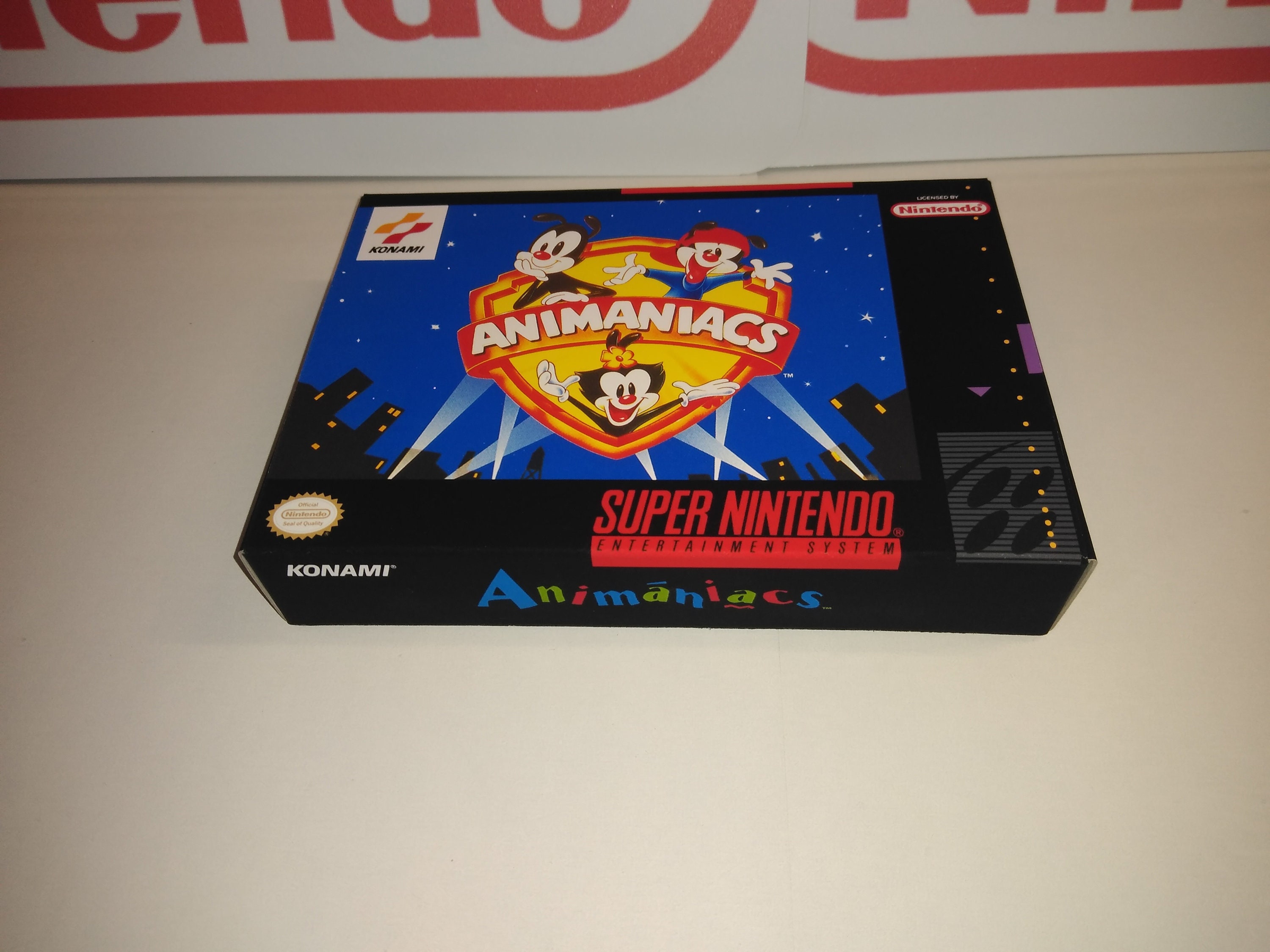 Animaniacs Replacement Box Super Nintendo SNES Highest Quality Boxes in the World - Etsy