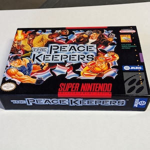 The Peace Keepers Replacement Box - Super Nintendo SNES - Highest ...