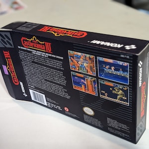 Super Castlevania IV 4 Replacement Box - Super Nintendo SNES - Highest ...