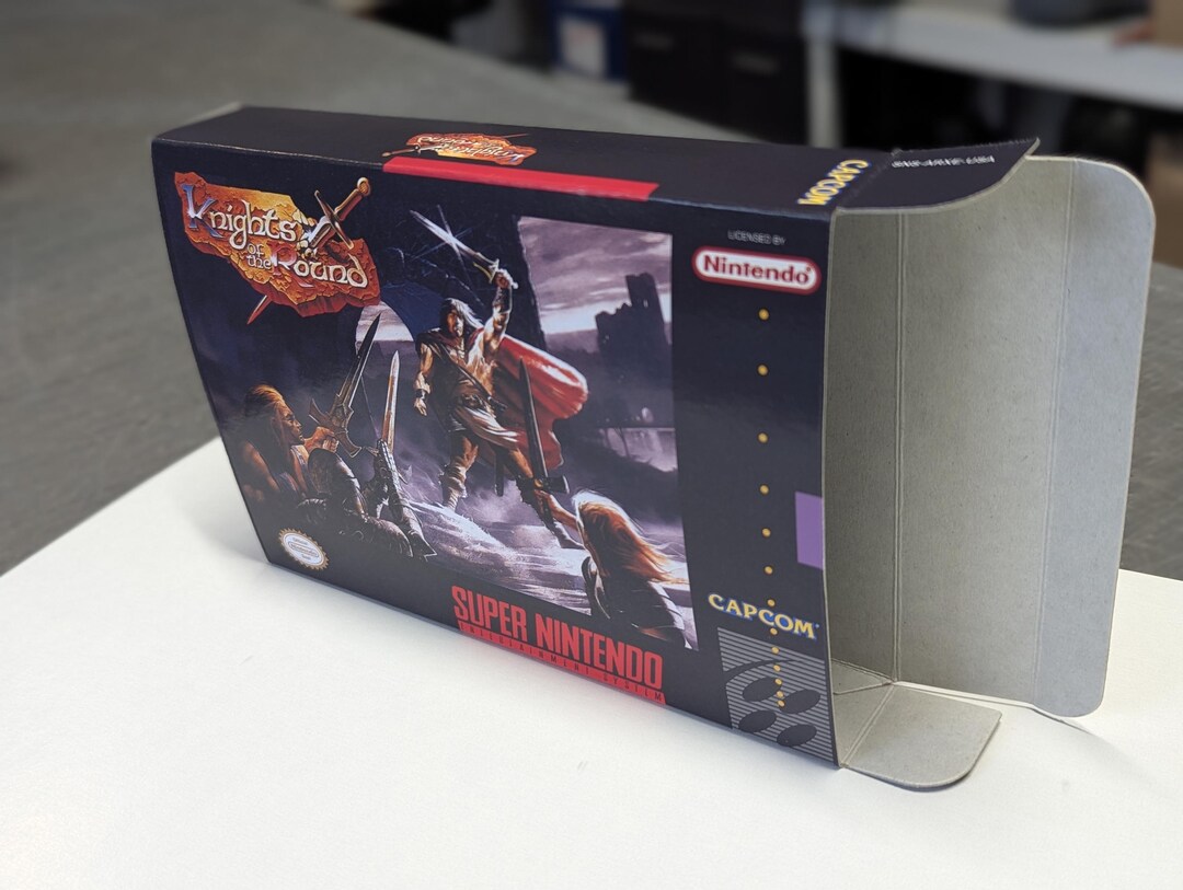 Knights of the Round Replacement Box - Super Nintendo SNES - Highest ...