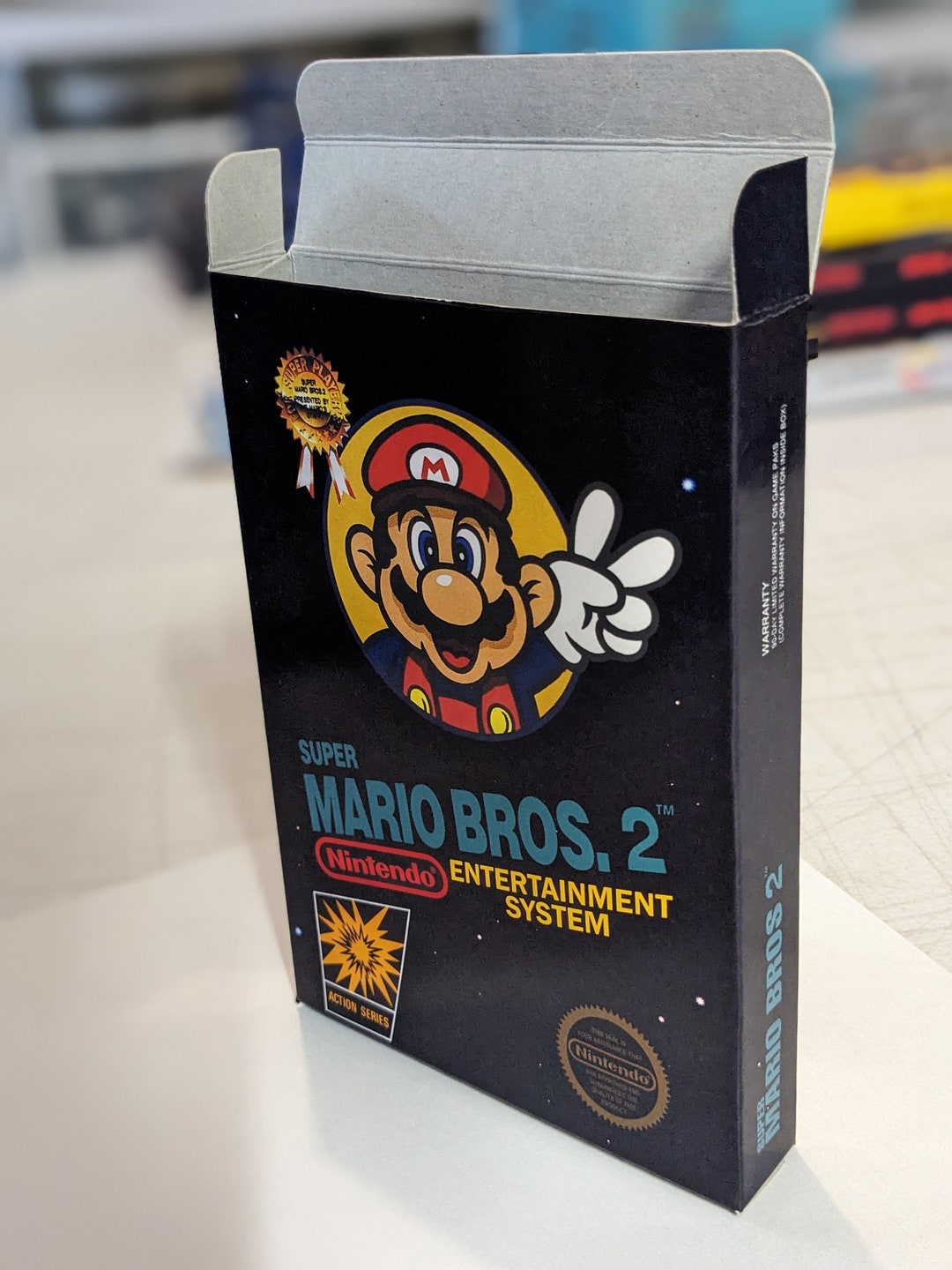 Super Mario Bros. 2 (the Lost Levels) Replacement Box - Nintendo NES ...