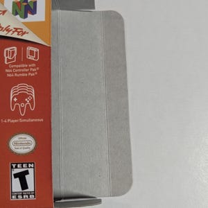 WWF No Mercy Replacement Box - N64 Nintendo 64 - Highest Quality Boxes ...