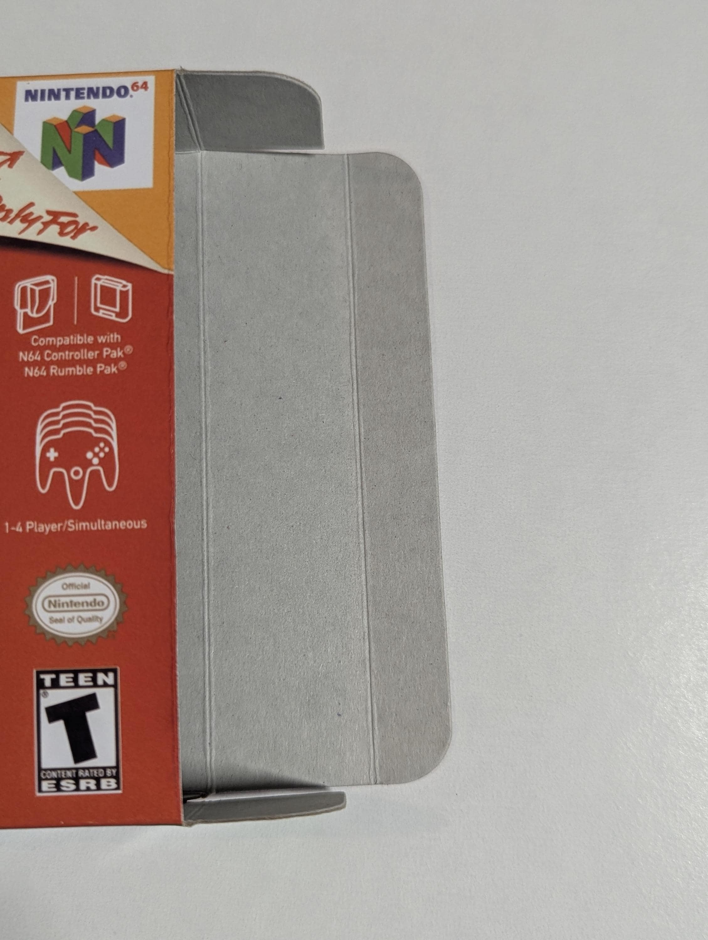 WWF No Mercy Replacement Box - N64 Nintendo 64 - Highest Quality Boxes ...