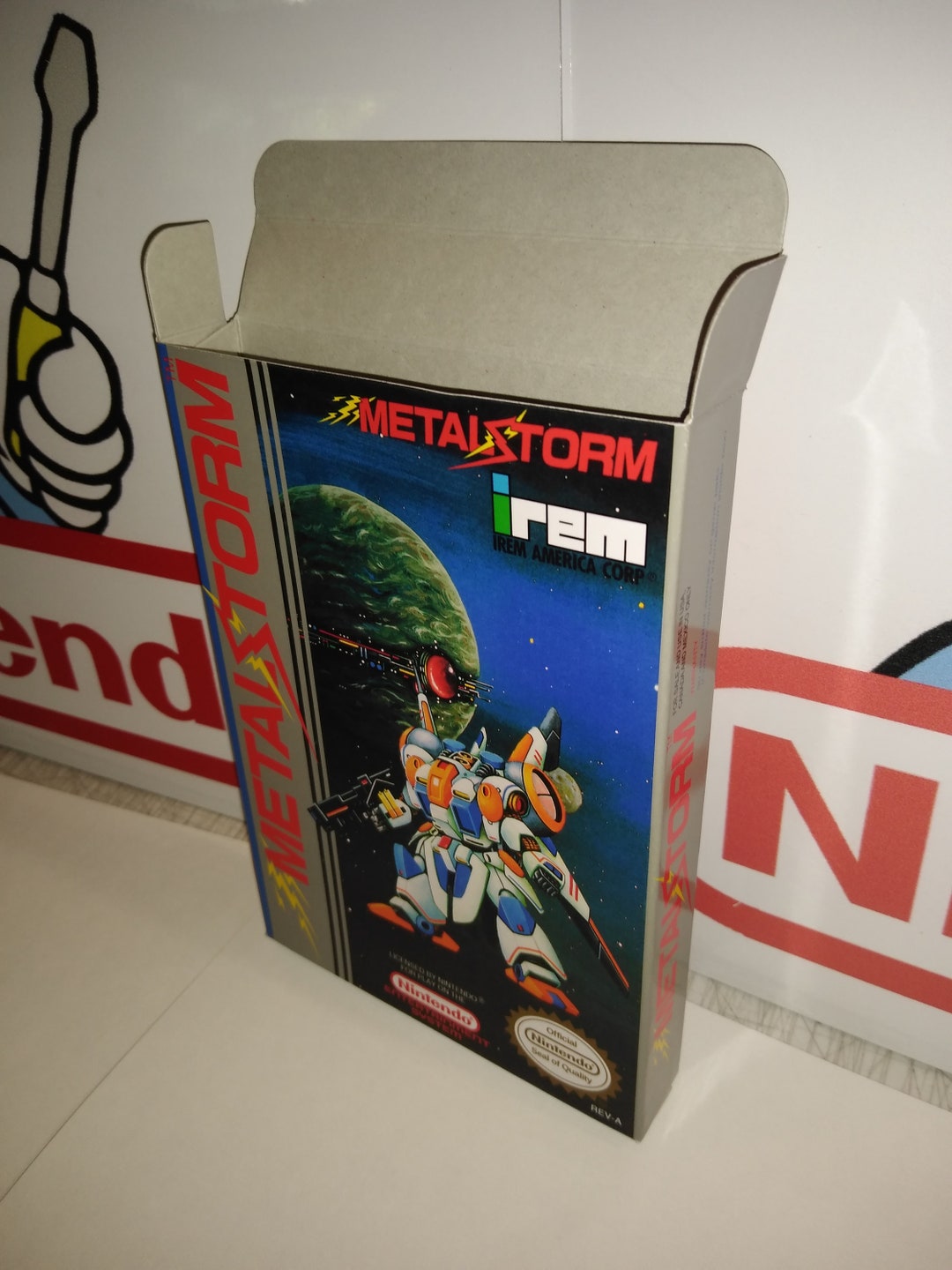 Metal Storm Replacement Box - Nintendo NES - Highest Quality Boxes in ...