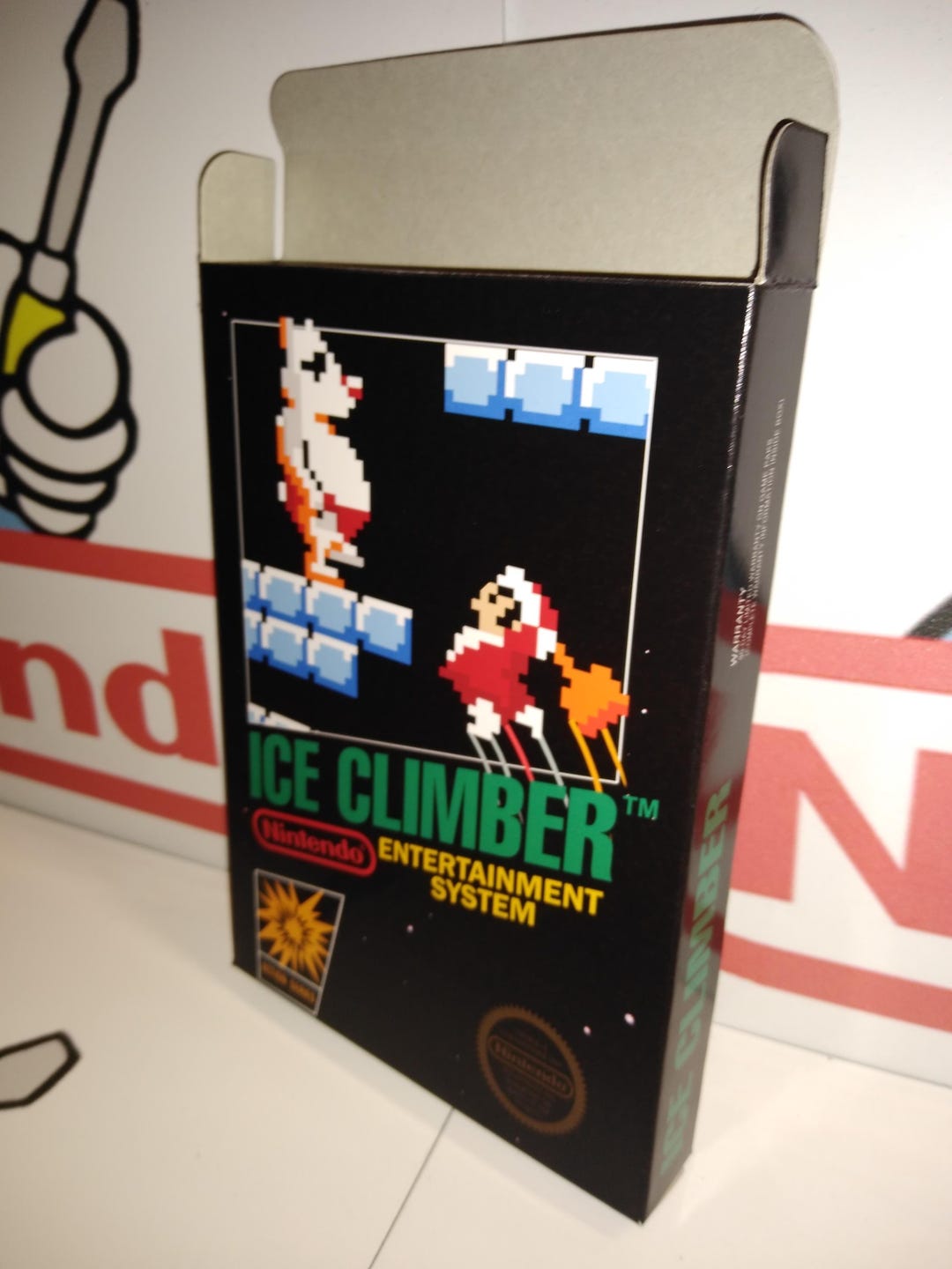 Ice Climber Replacement Box - Nintendo NES - Highest Quality Boxes in ...