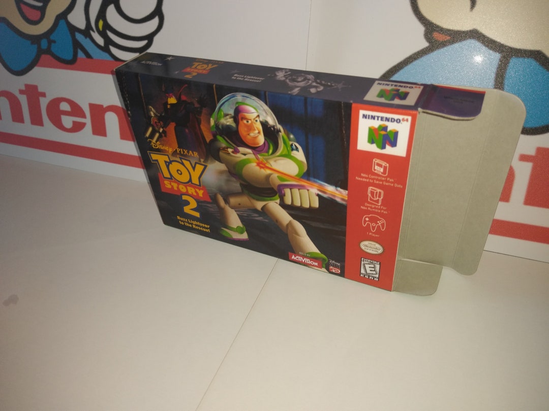 Toy Story 2 Replacement Box - N64 Nintendo 64 - Highest Quality Boxes ...