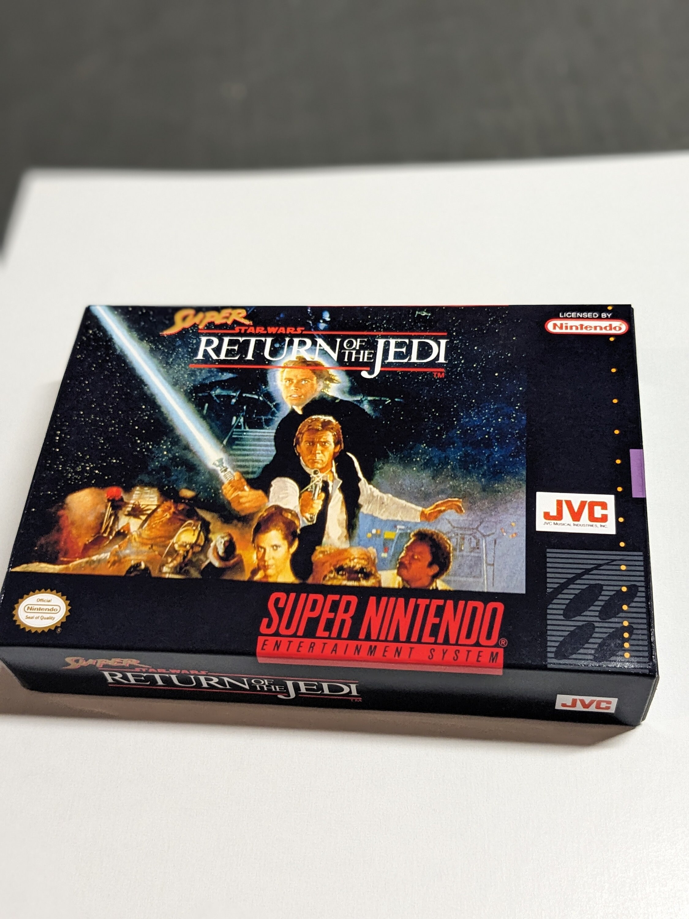 Super Star Wars: Return of the Jedi Replacement Box - Super Nintendo ...