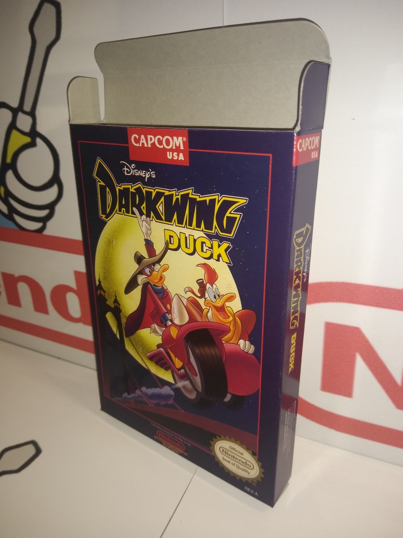 Darkwing Duck Replacement Box - Nintendo NES - Highest Quality Boxes in ...