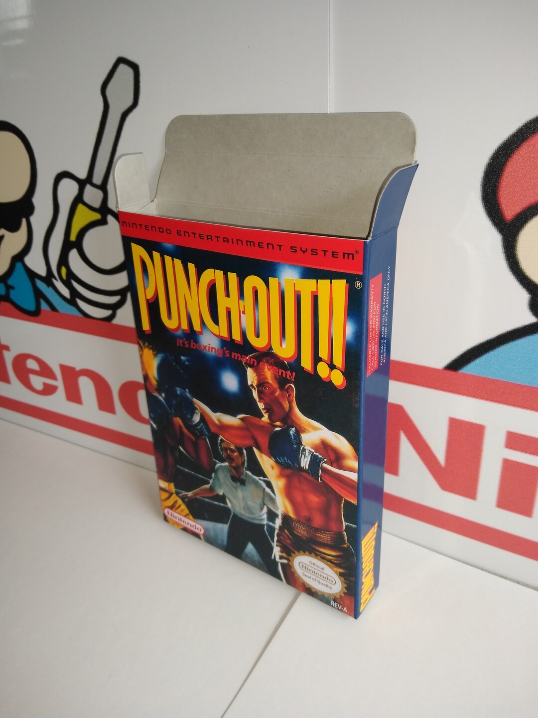Punch Out!! Replacement Box - Nintendo NES - Highest Quality Boxes in ...