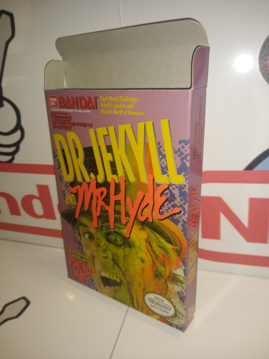 Dr. Jekyll and Mr. Hyde Replacement Box - Nintendo NES - Highest ...