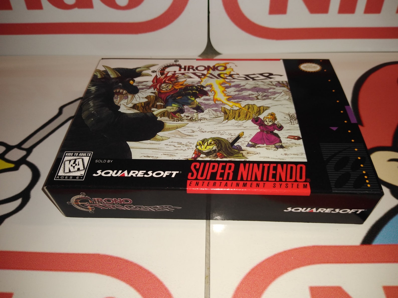 Chrono Trigger Replacement Box - Super Nintendo SNES - Highest Quality ...