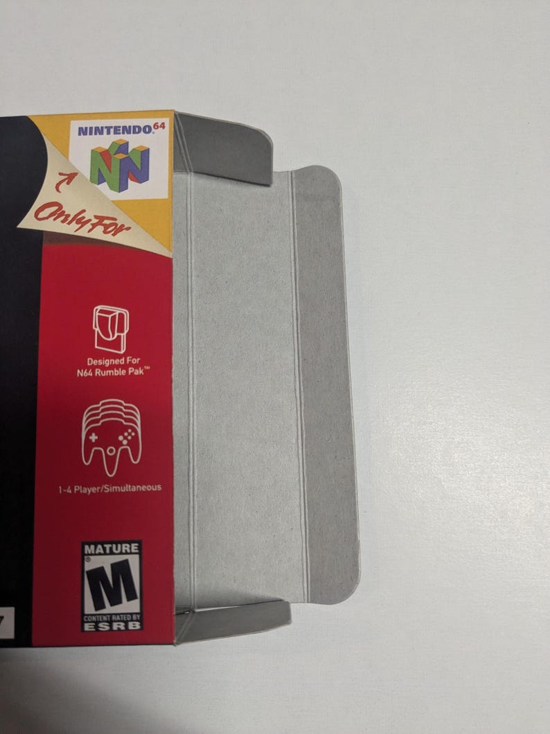 Conker's Bad Fur Day Replacement Box - N64 Nintendo 64 - Highest ...