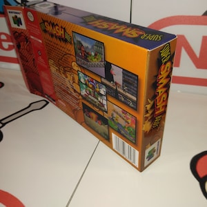 Super Smash Bros. 64 Replacement Box - N64 Nintendo 64 - Highest ...