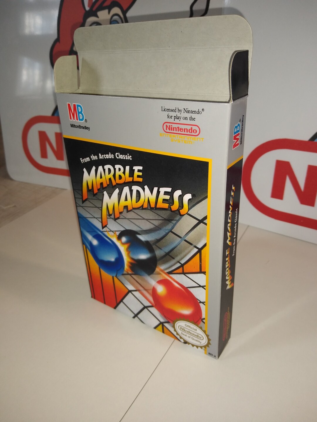 Marble Madness Replacement Box - Nintendo NES - Highest Quality Boxes ...