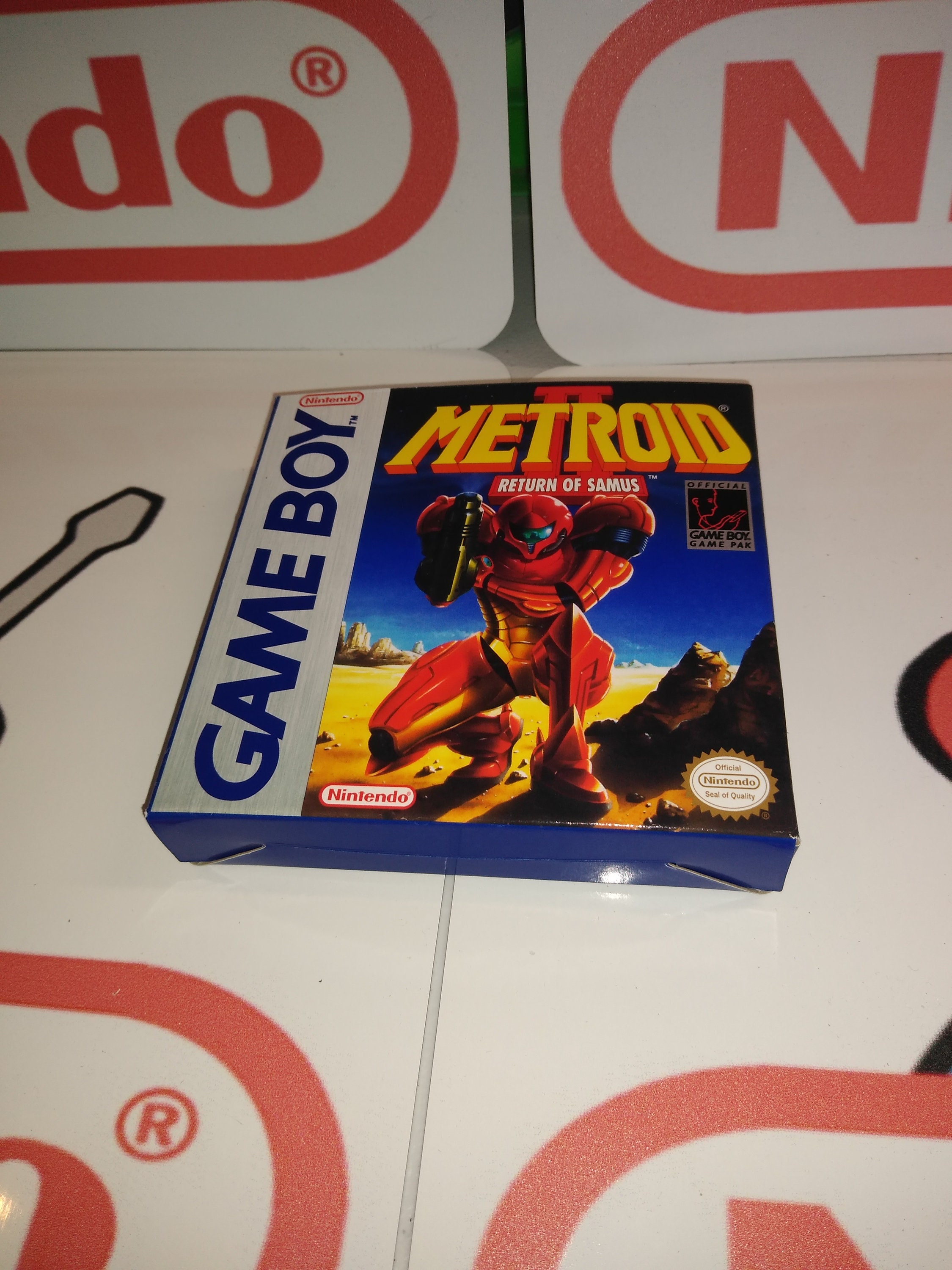 Metroid II 2 Return of Samus Replacement Box Nintendo Game - Etsy