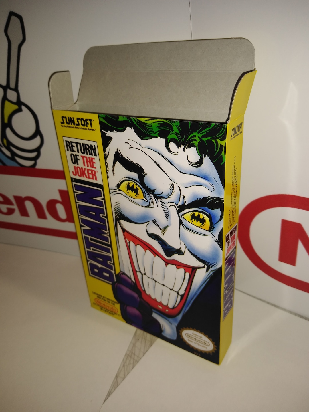 Batman Return of the Joker Replacement Box - Nintendo NES - Highest ...