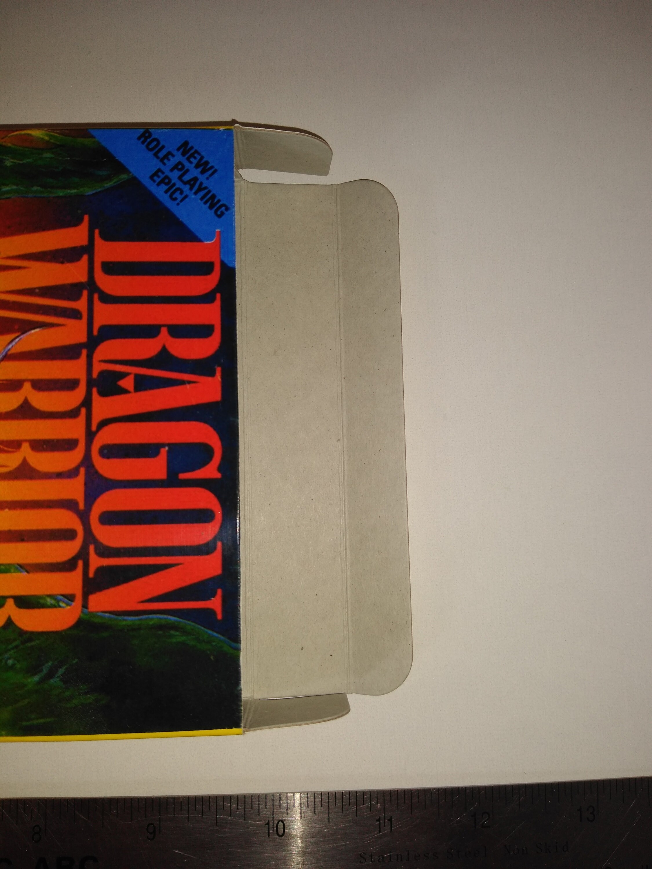 Dragon Warrior Replacement Box Dragon Quest Nintendo NES - Etsy