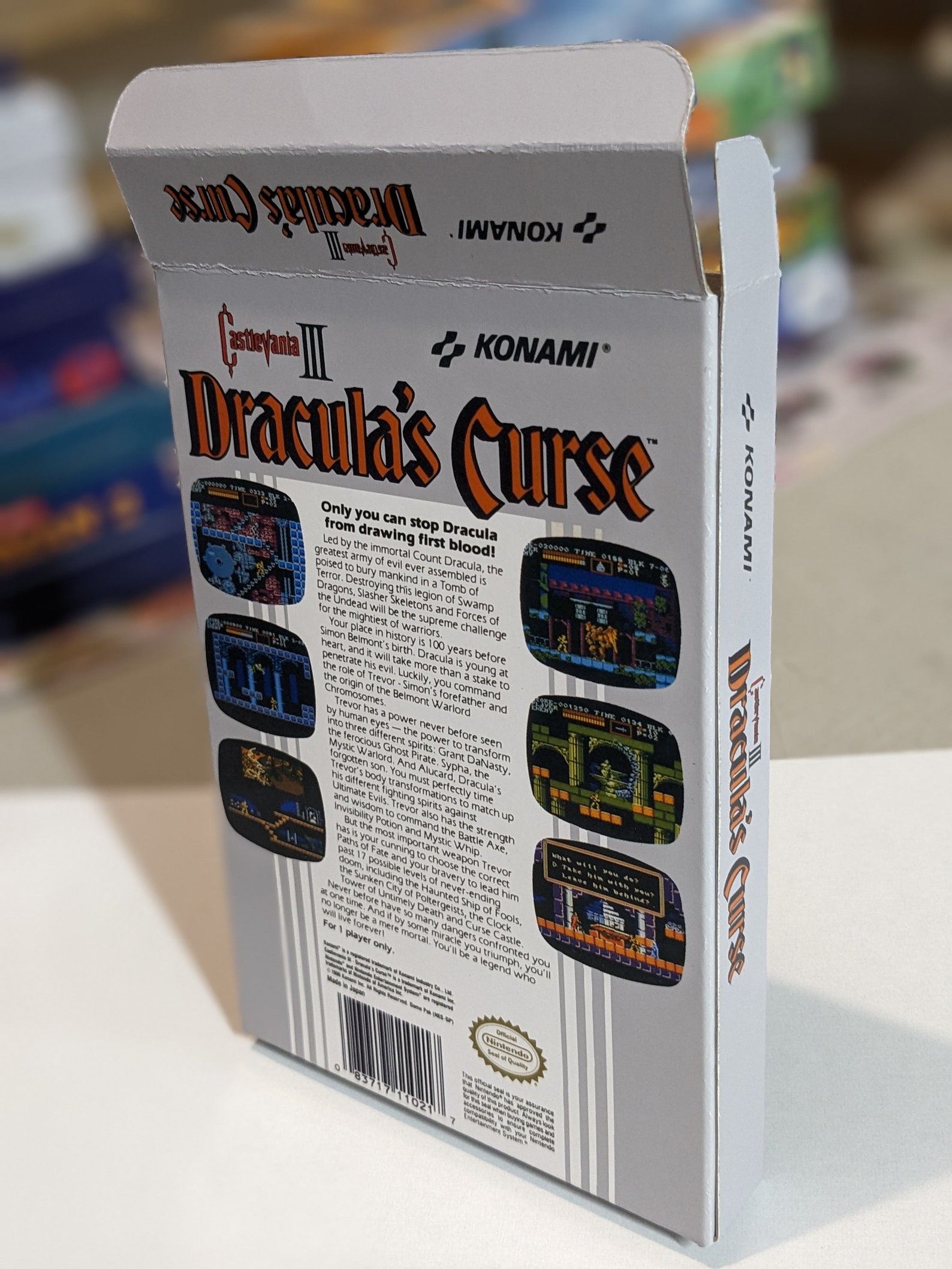 Castlevania III 3 Replacement Box - Nintendo NES - Highest Quality ...