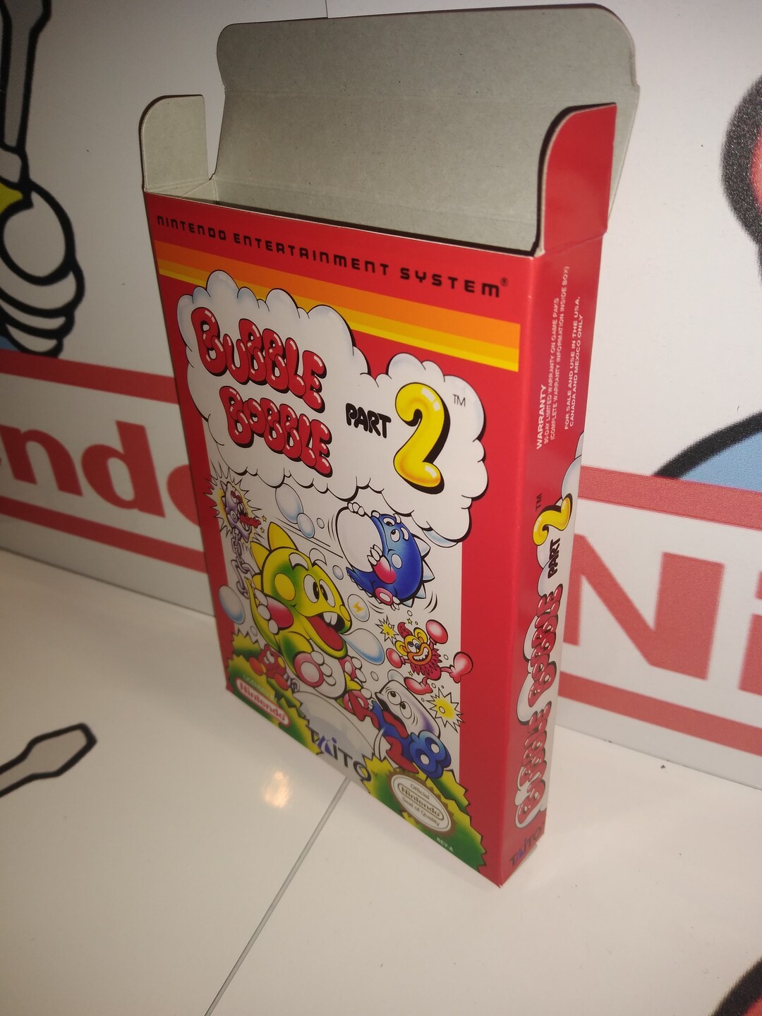 Bubble Bobble Part 2 Replacement Box - Nintendo NES - Highest Quality ...