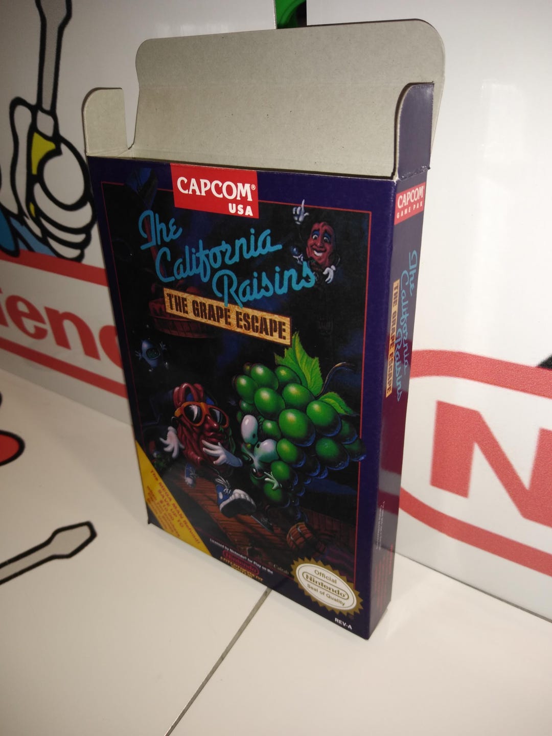 The California Raisins: the Grape Escape Replacement Box - Nintendo NES ...